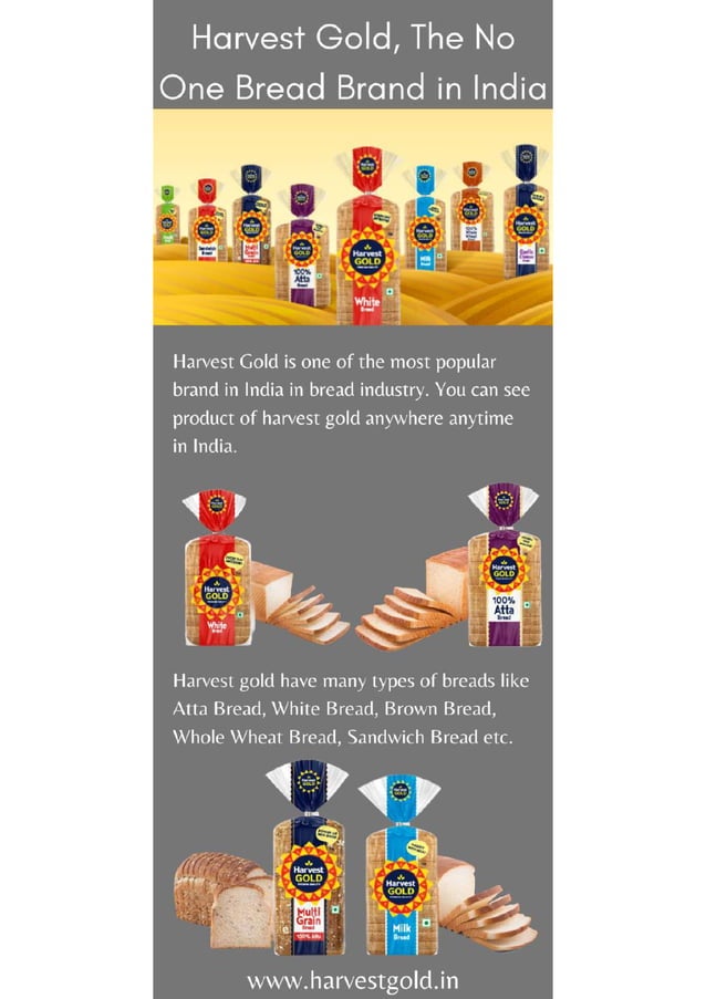 Harvest Gold, The No One Bread Brand in India | PDF