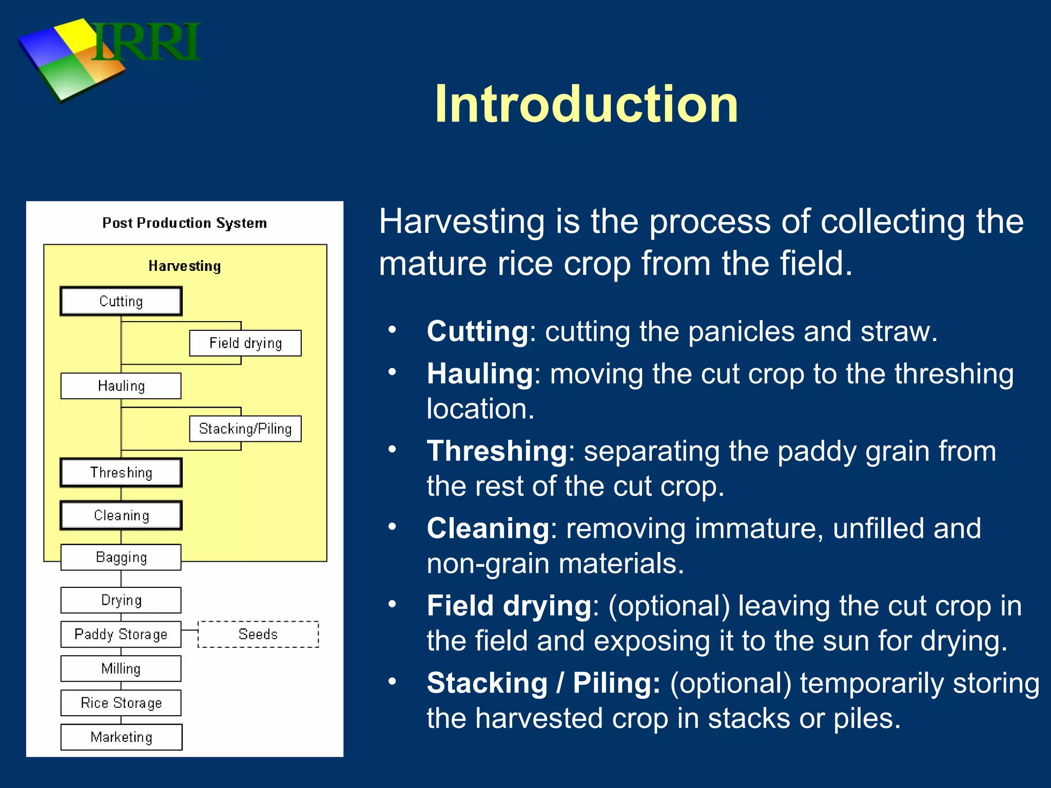 Harvesting | PPT