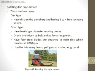 Harvesting equipment | PPTX