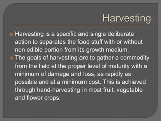 Harvesting methods and Postharvest handling of Fruits and.pptx