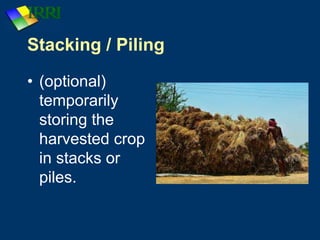 harvesting methods and procedure.ppt