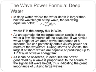 Harvesting wave power - Wave farming | PPT
