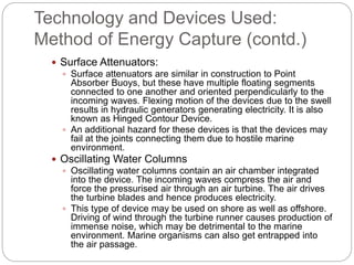 Harvesting wave power - Wave farming | PPT