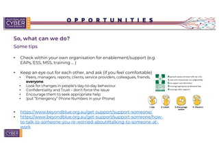 Mental Health in Information Security: Its Time To Talk | PPT