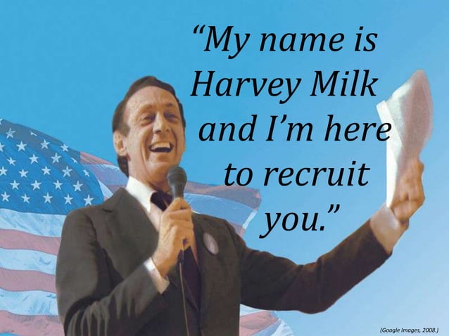 Harvey milk leader | PPT