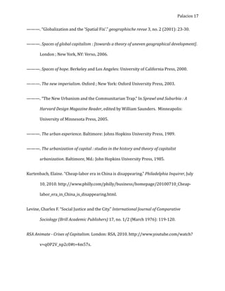 David Harvey on Global Capitalism | PDF | Economy | Business and Finance