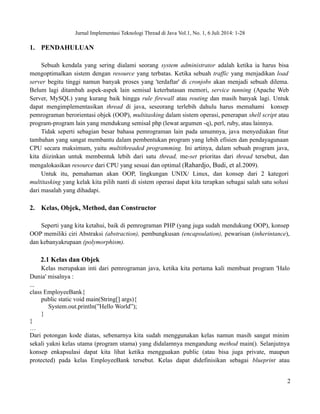 Panduan Java sebagai Pemrograman Berorientasi Objek dan Implementasi ...