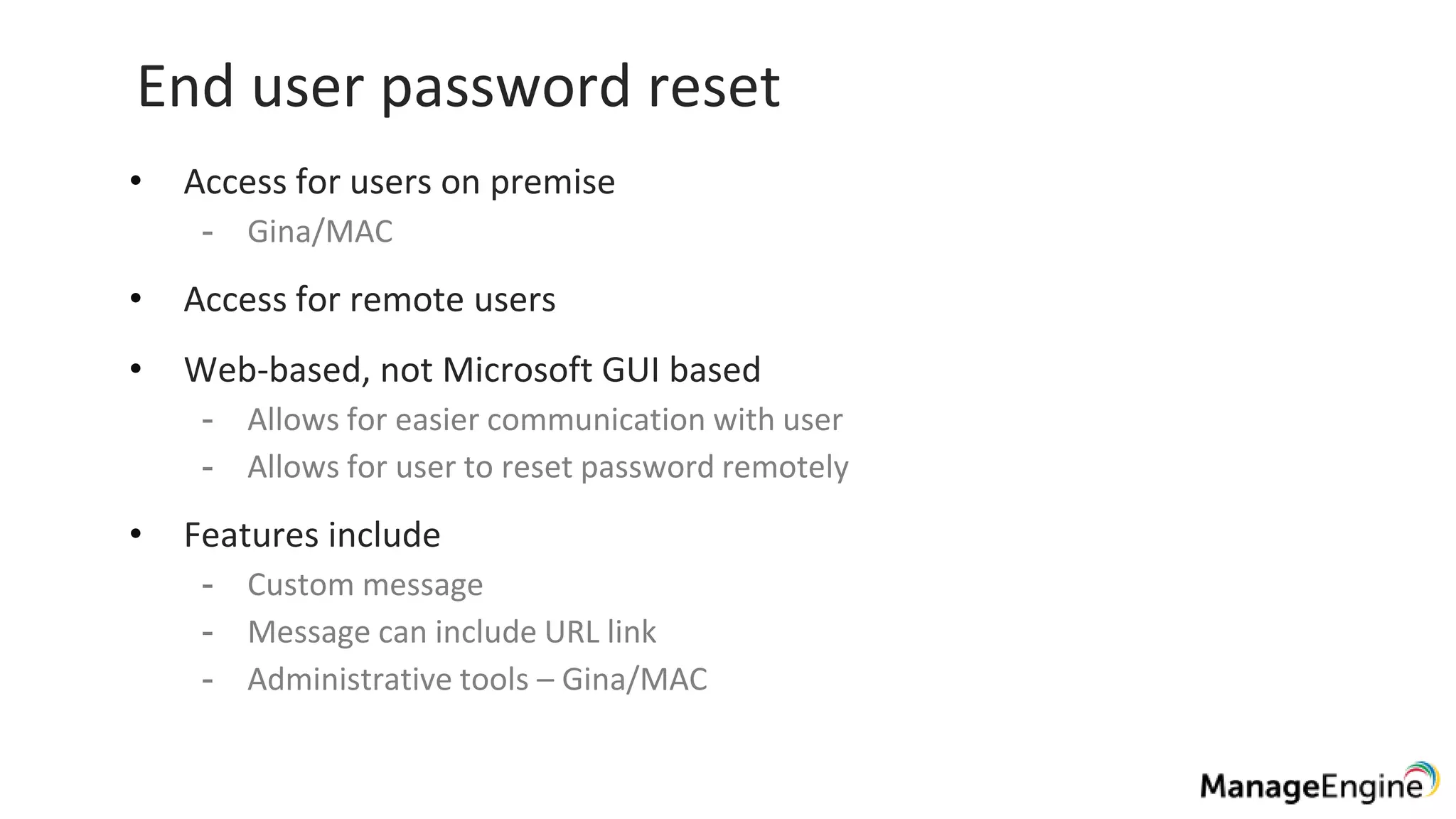 Self-service password management and single sign-on for on-premises AD ... Self-service password management and single sign-on for on-premises AD ...
