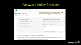 Self-service password management and single sign-on for on-premises AD ...