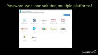 Self-service password management and single sign-on for on-premises AD ...