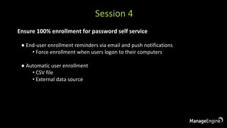 Self-service password management and single sign-on for on-premises AD ...