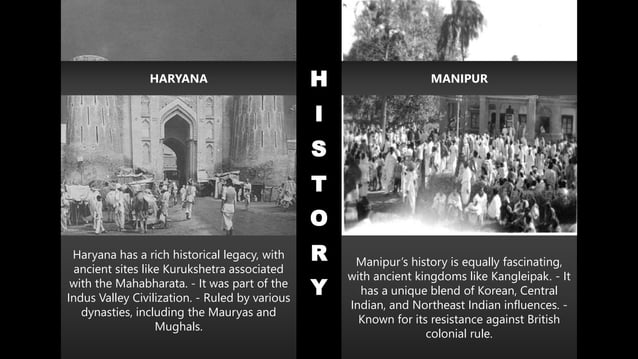 Haryana Manipur Comparison.pptx | Hinduism | Religion & Spirituality