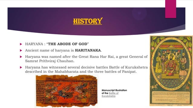 Haryana | PPTX | Geography | Science