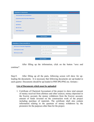 Haryana RERA Quarterly Compliance in Steps | PDF