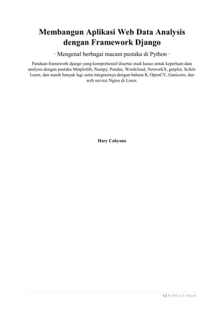 Membangun Aplikasi Web Data Analysis dengan Framework Django | PDF