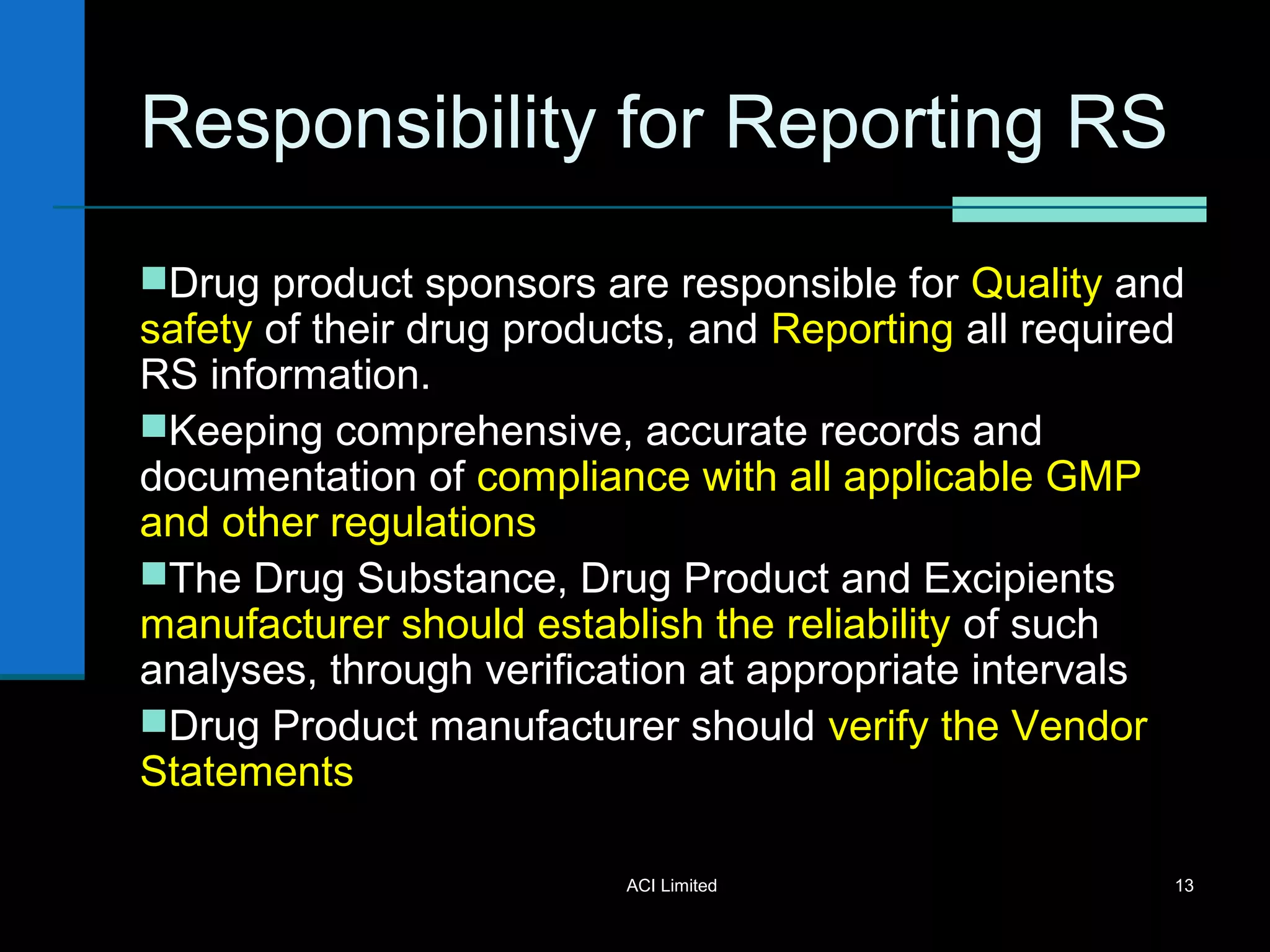 What is Residual solvent and its identification | PPT