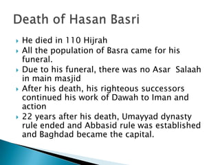 Hasan Al Basri | PPT