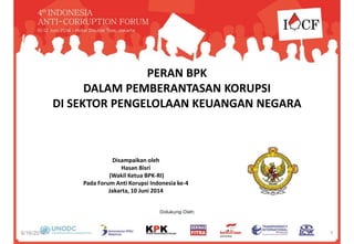 Hasan bisri forum anti-korupsi | PPTX