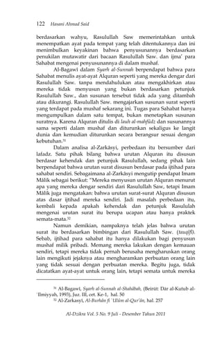 Dr. Hasani Ahmad Said, Diskursus Munasabah al-Quran; menyoal ...
