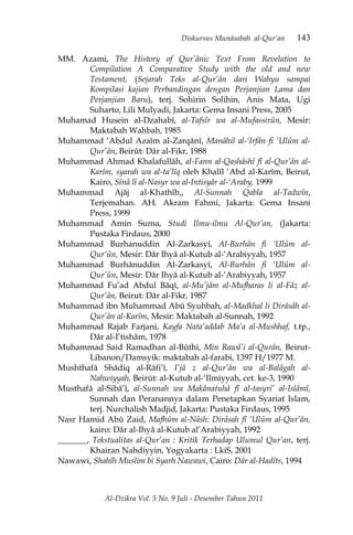 Dr. Hasani Ahmad Said, Diskursus Munasabah al-Quran; menyoal ...