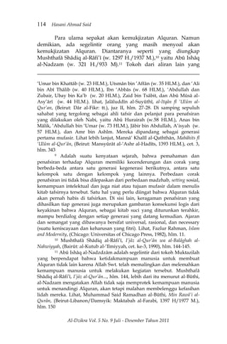 Dr. Hasani Ahmad Said, Diskursus Munasabah al-Quran; menyoal otentisitas alquran | PDF