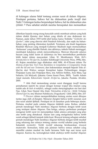 Dr. Hasani Ahmad Said, Diskursus Munasabah al-Quran; menyoal ...