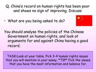 China - Human Rights Revision | PPT