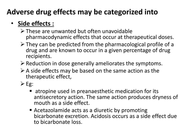 ADVERSE EFFECTS OF DRUGS | PPTX | Pharmaceutical Drugs | Medical Health