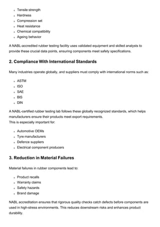 NABL Accreditation for Rubber Testing Labs Explained and Why It Matters ...