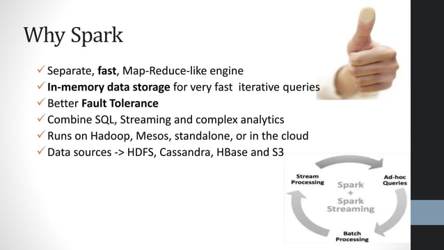 Processing Large Data with Apache Spark -- HasGeek | PPT
