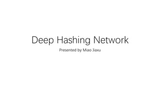 Hash Coding | PPT