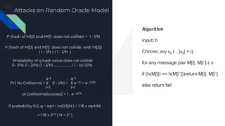 Random Oracle Model & Hashing - Cryptography & Network Security | PPTX | Information and Network ...