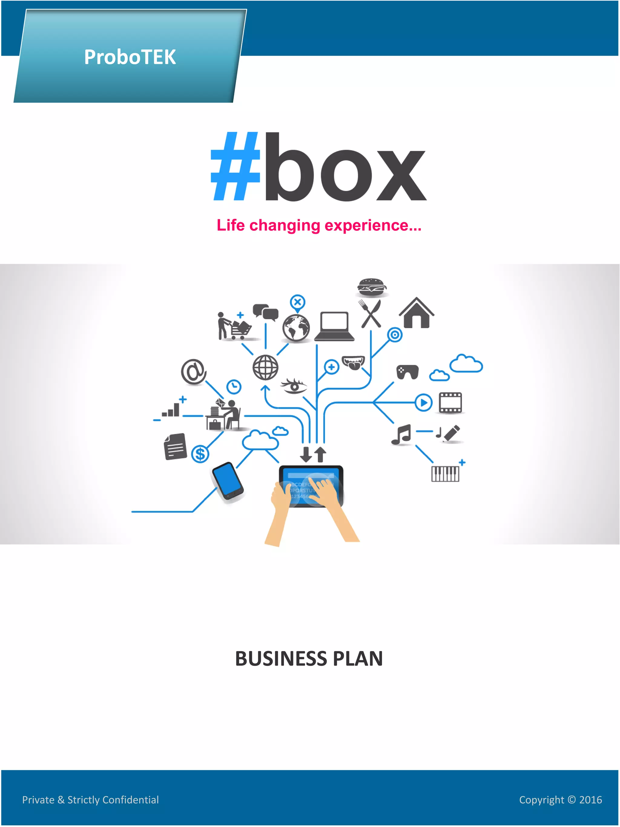 HASH-box - Business Plan Presentation | PDF