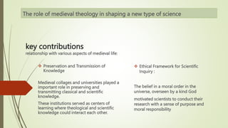 medieval theology and effects of modren science.pptx