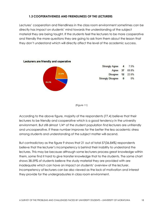 A SURVEY OF THE PROBLEMS AND CHALLENGES FACED BY UNIVERSITY STUDENTS ...