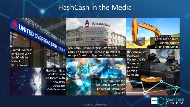 HashCash corporate presentation | PDF