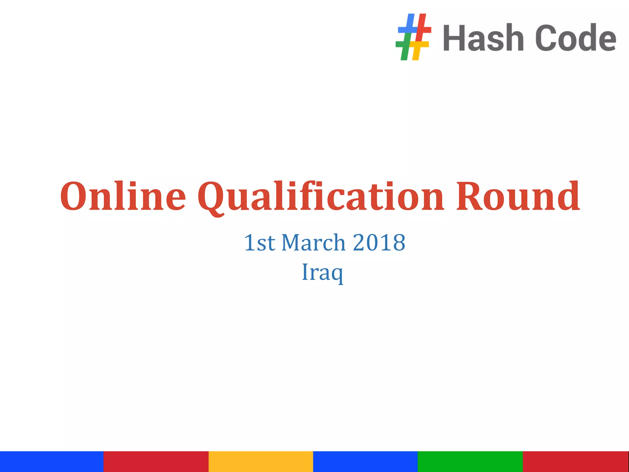 Hash code google | PPT