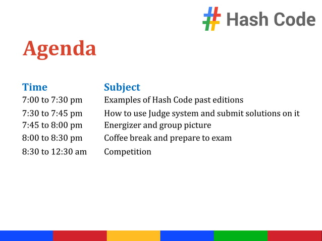 Hash code google | PPT Hash code google | PPT