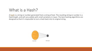 Hashes | PPT