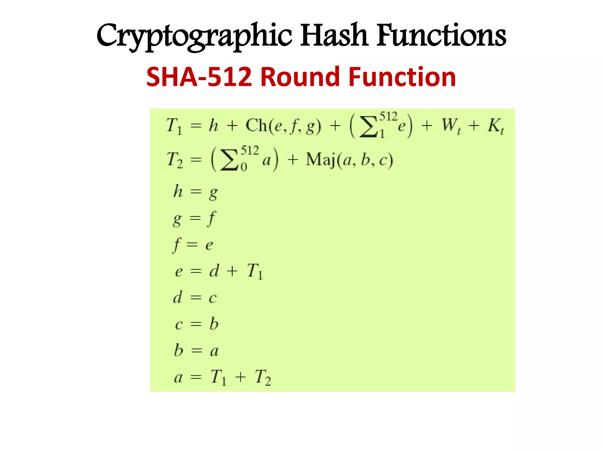 Hash Function | PPTX