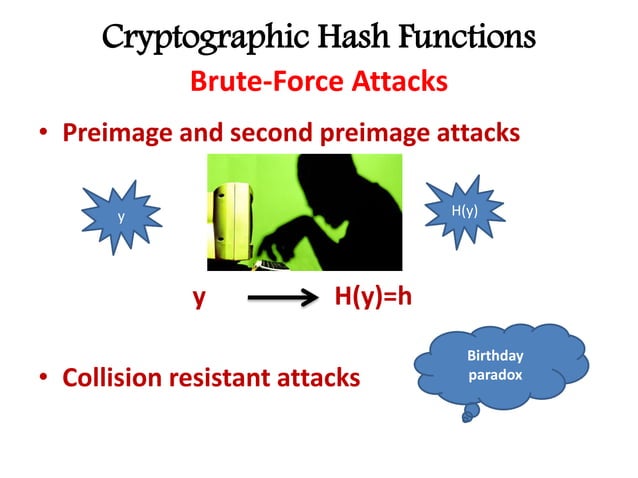 Hash Function | PPTX | Information and Network Security | Computing