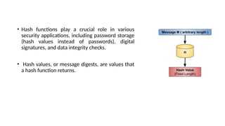Hash Functions from Information Security | PPTX