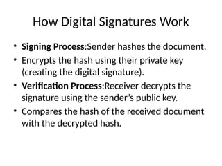 Hash Functions with examples and other things | PPT