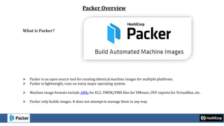 Hashicorp-Terraform_Packer_Vault-by Sushil | PPT