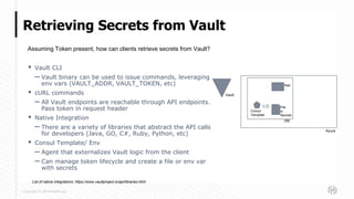 Hashicorp Chicago HUG - Secure and Automated Workflows in Azure with Vault and Terraform | PPTX