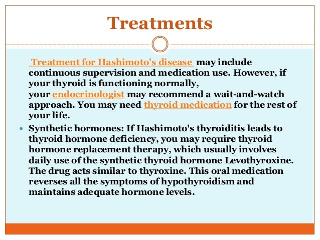 Hashimotos Thyroiditis Treatment