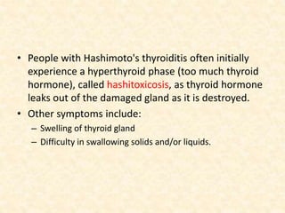 Hashimoto’s thyroiditis | PPTX