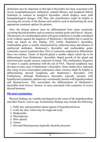Hashimoto's thyroiditis 2018 | PDF