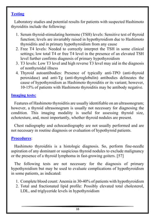 Hashimoto's thyroiditis 2018 | PDF