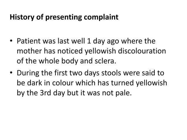 case presentation on neonatal jaundice | PDF